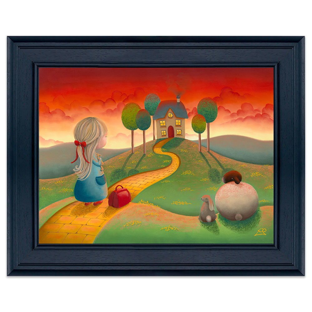 Starting again l Sheep Artwork Prints & Canvases By Lucy Pittaway